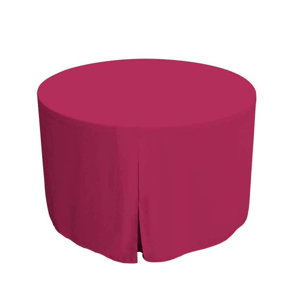 Tablevogue 48x48 Fitted Tablecloth Cover, Multiple Colors and Sizes ...