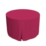 Tablevogue 48x48 Fitted Tablecloth Cover, Multiple Colors and Sizes ...