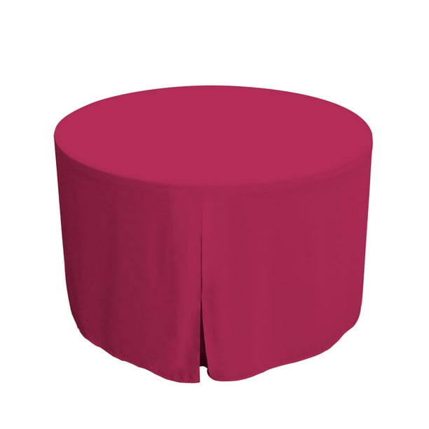 Tablevogue 48" x 48" Fitted Tablecoth Cover, Multiple Colors and Sizes ...