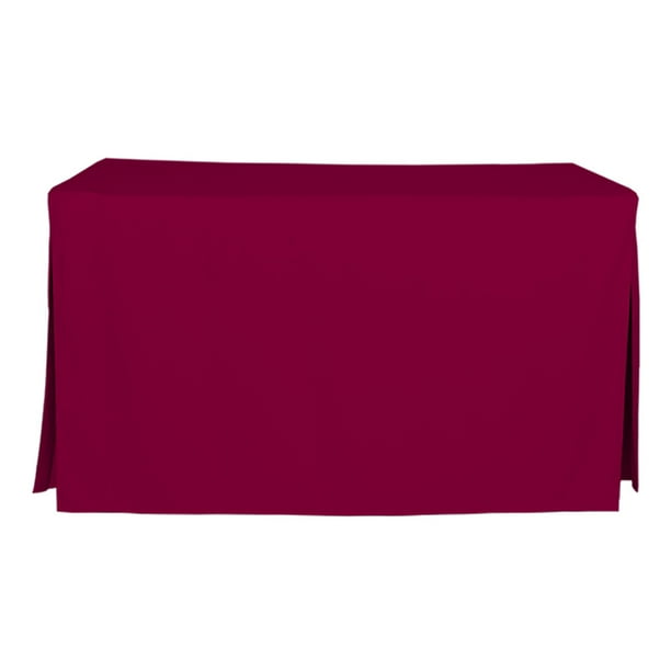 Tablevogue 60" x 30" Fitted Tablecoth Cover, Multiple Colors and Sizes ...