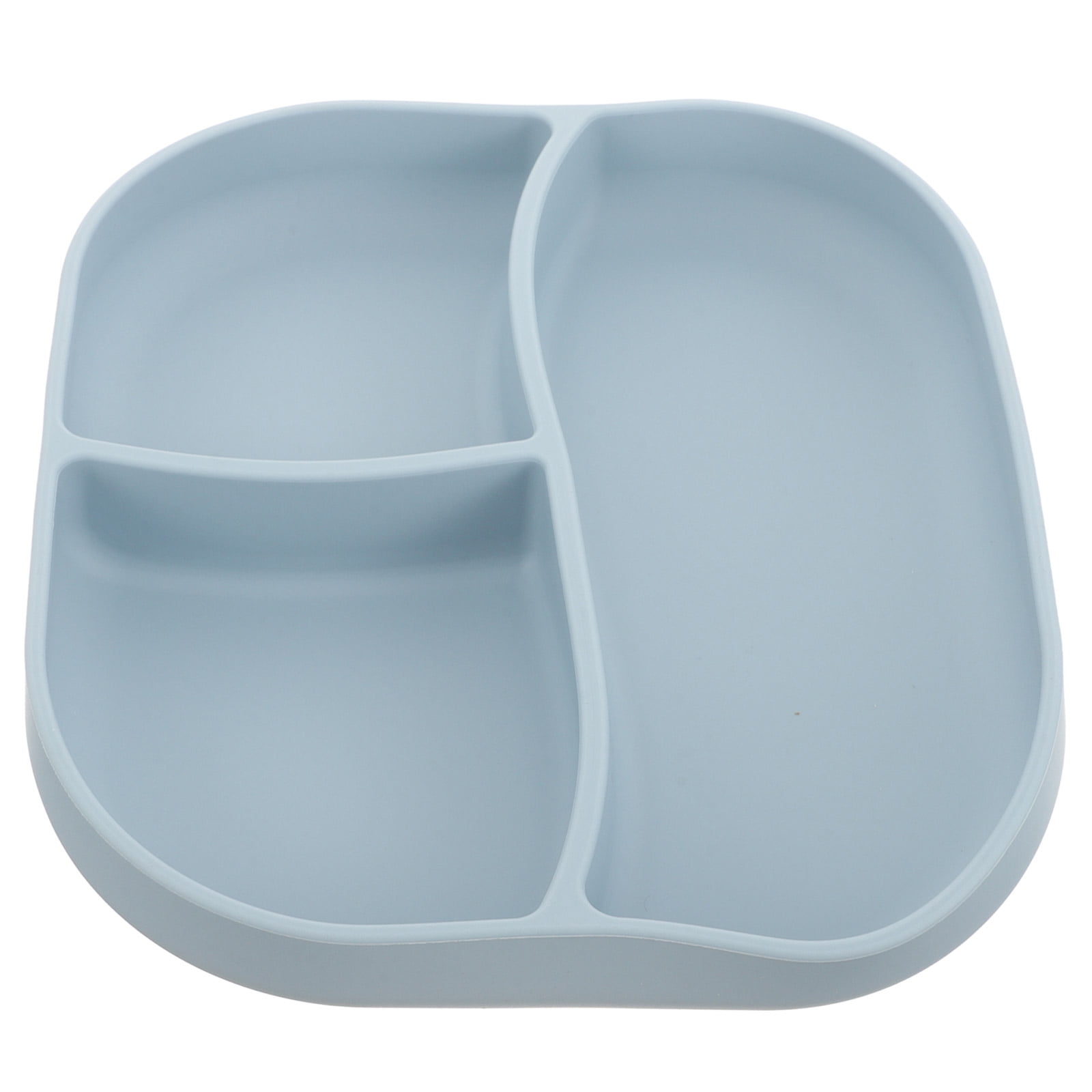Tableware Elderly Food Aid Plate (light Blue Dinner Plate) Divided ...