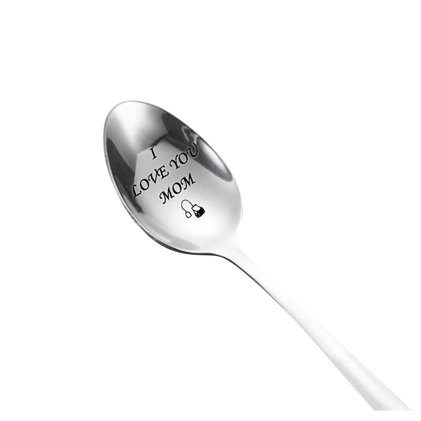 Tableware Engraved Spoon Present For Husband Madam Family And Friends ...