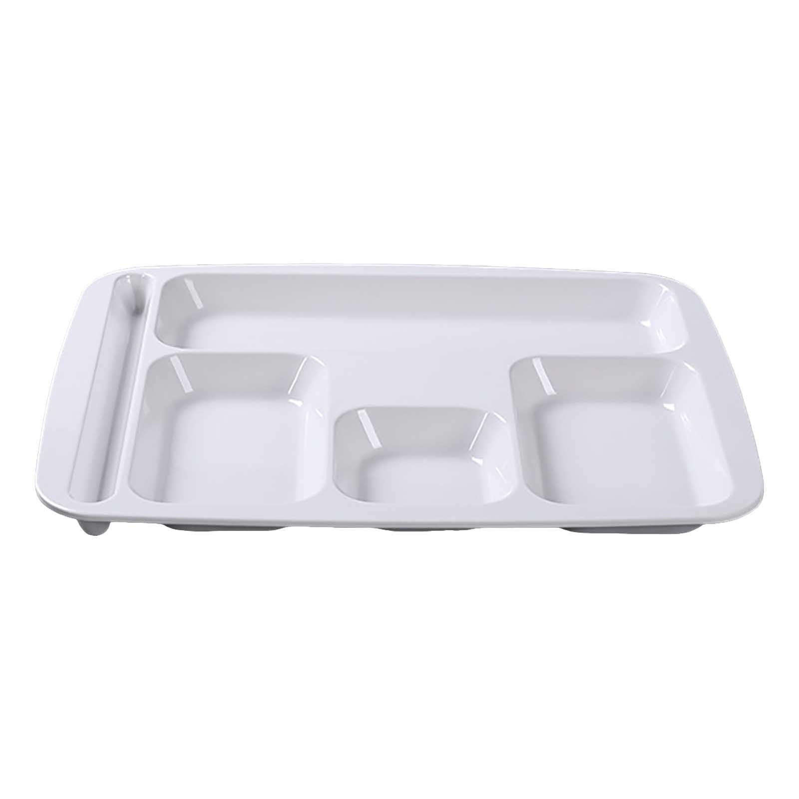 Tableware Heat Imitation Porcelain Compartment Fast Food Trays for ...