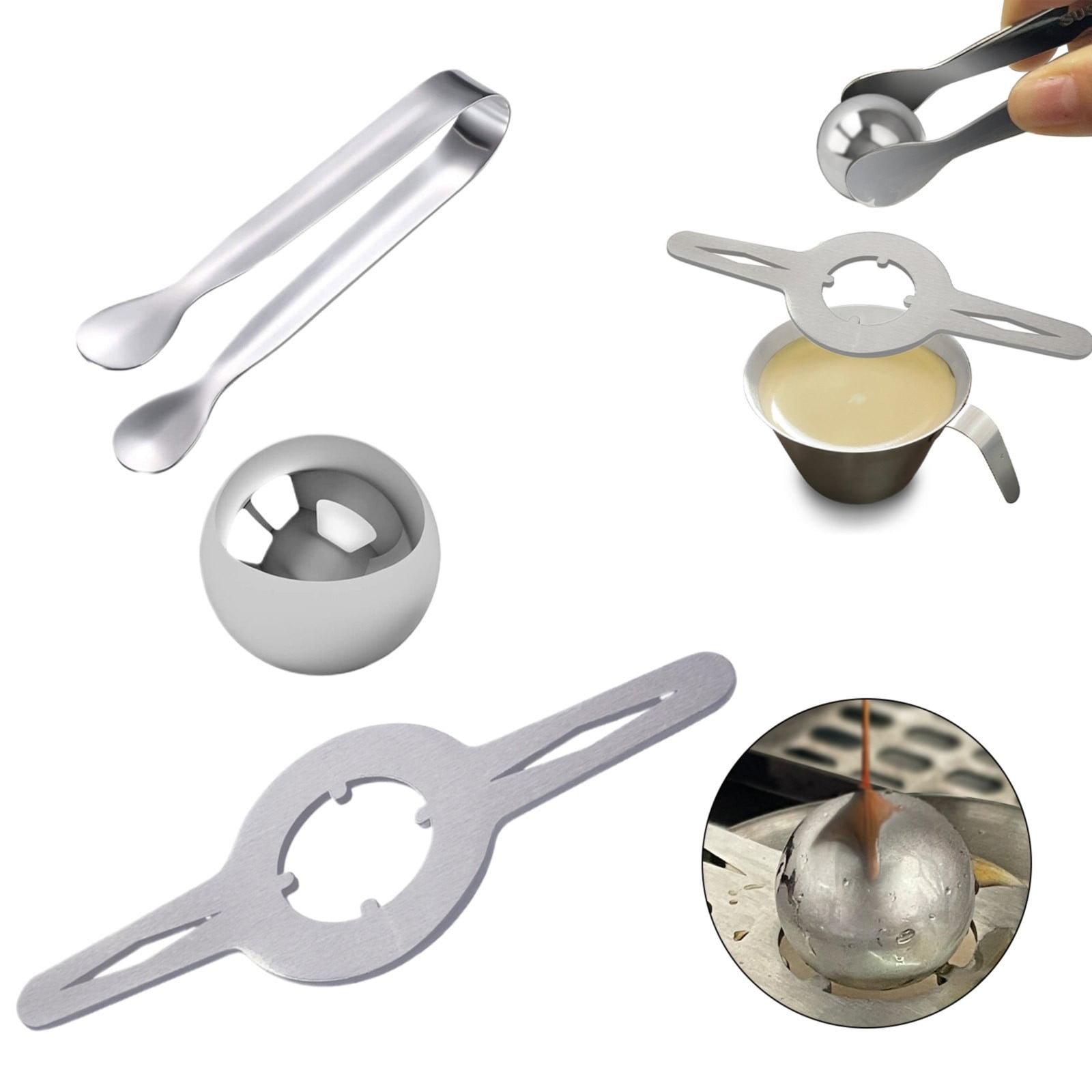 Tableware Set,Cold For With Detachable Rack And Tong Cold For Stainless ...