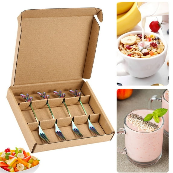 Tableware,Spoons Coffee Spoon Stainless Small Spoons For Dessert Yogurt ...