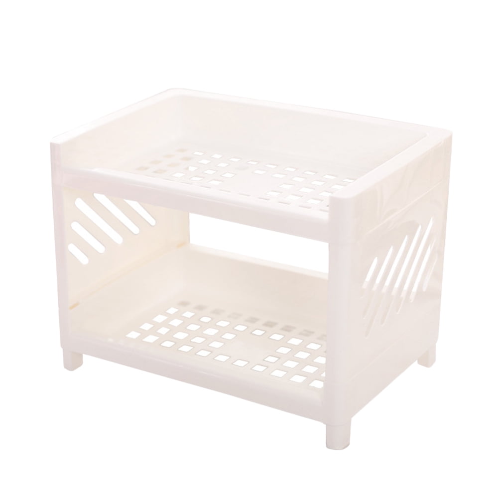 Tableware Storage Shelf Kitchen Cabinet Shelves Desktop Snack Display ...