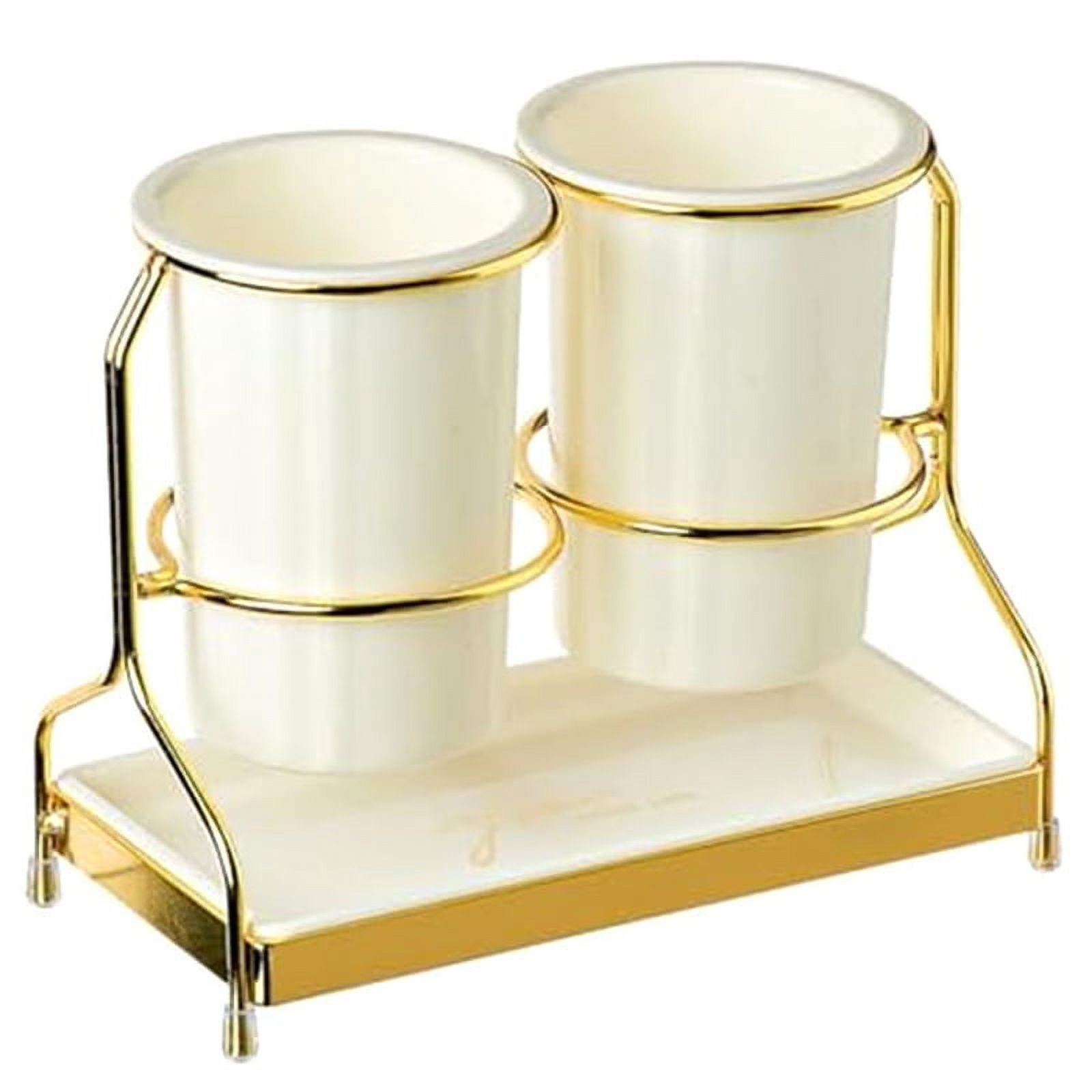 Tableware with Metal Rack, Kitchen Utensil Holder Crock,Utensil Holder ...