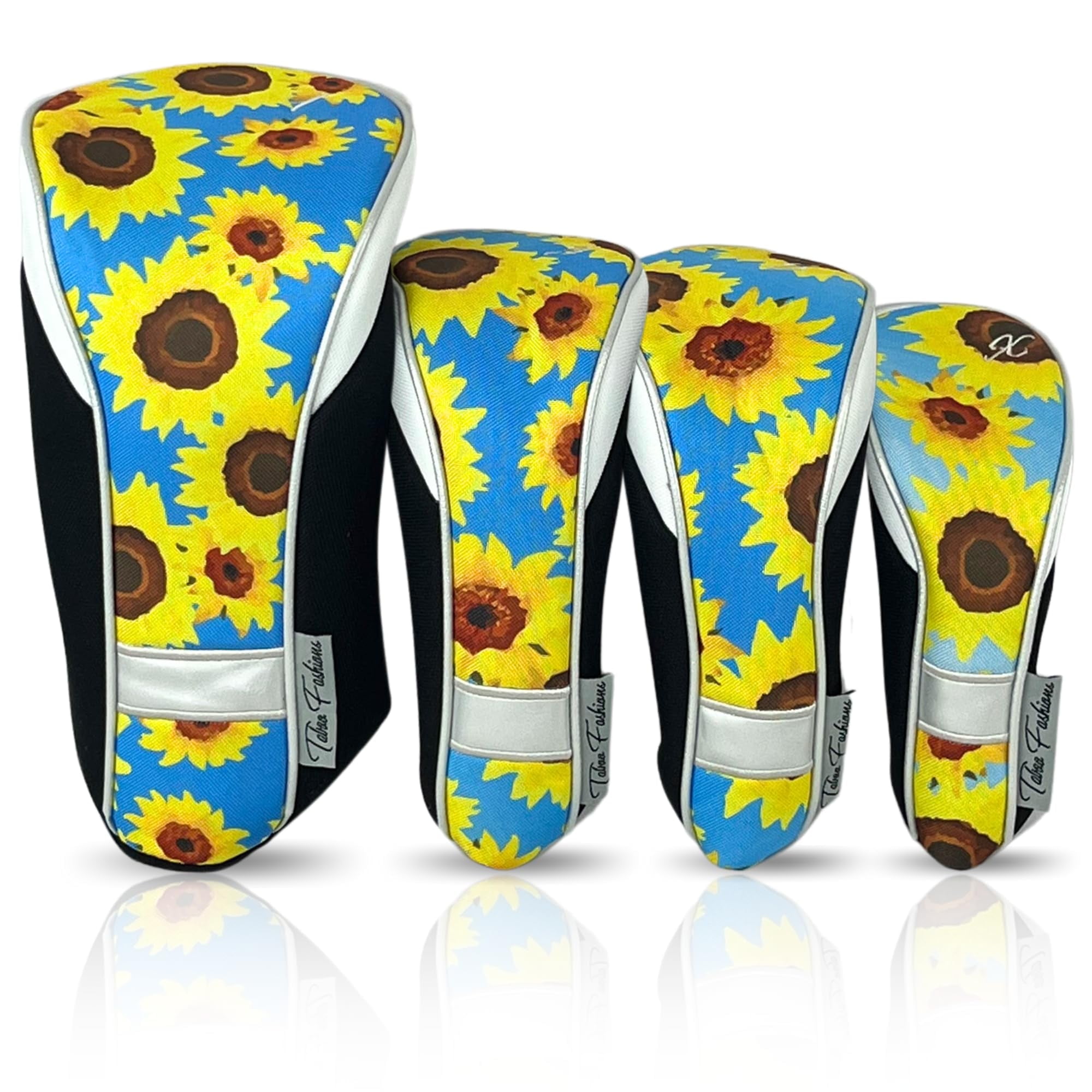 Taboo Fashions Womens Designer Golf Head Club Covers 4 Pack (Sultry ...