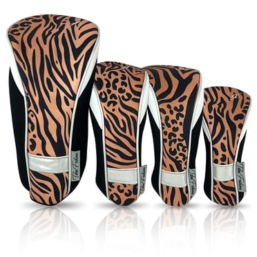 Taboo Fashions Womens Designer Golf Head Club Covers 4 Pack (City ...