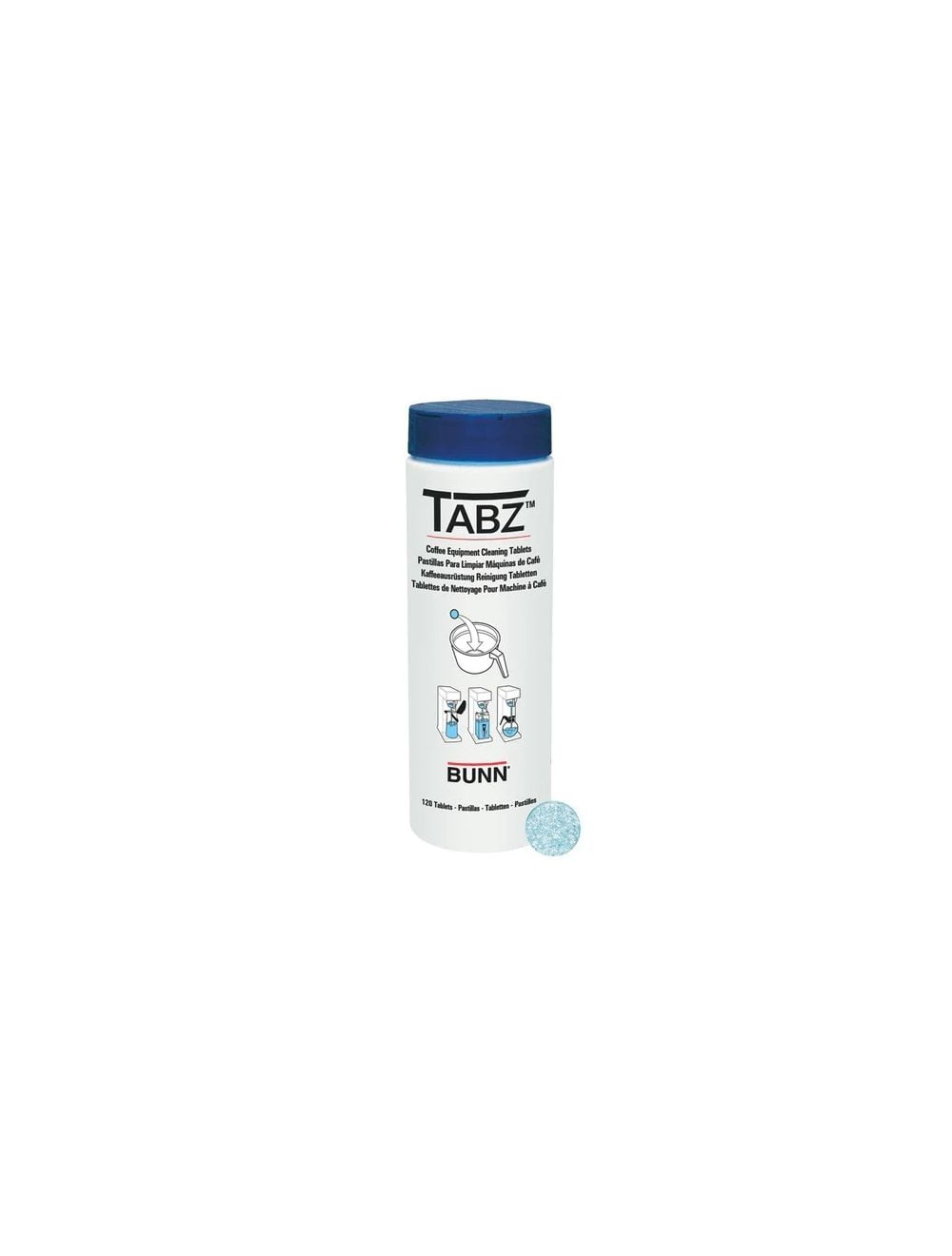 Tabz Coffee Brewer Cleaner Tablets, 120 Pack, Efficient Coffee Maker ...