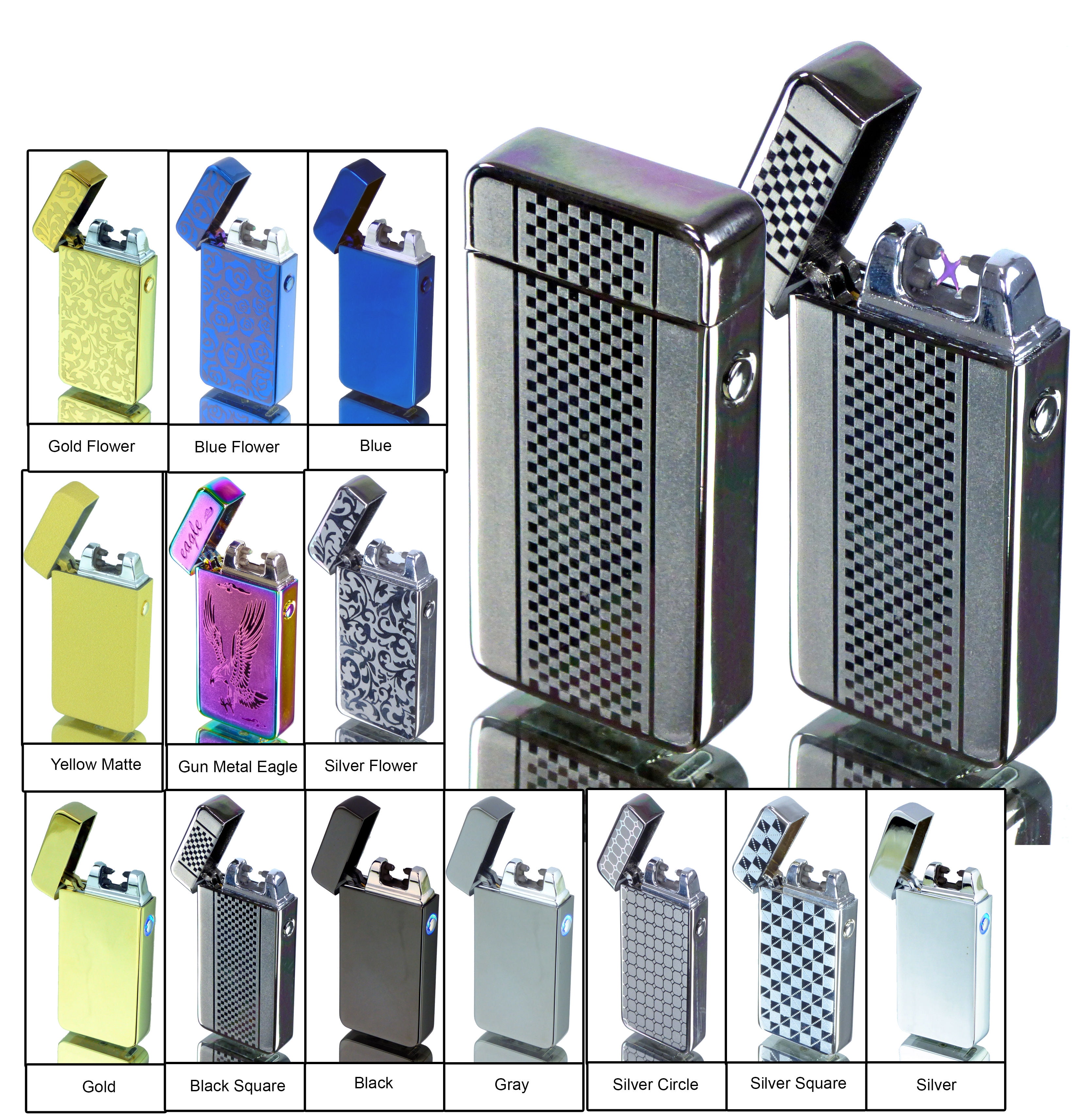 Tac Plasma Lighter Dual Arc Tactical Beam - USB Rechargable, Electric ...