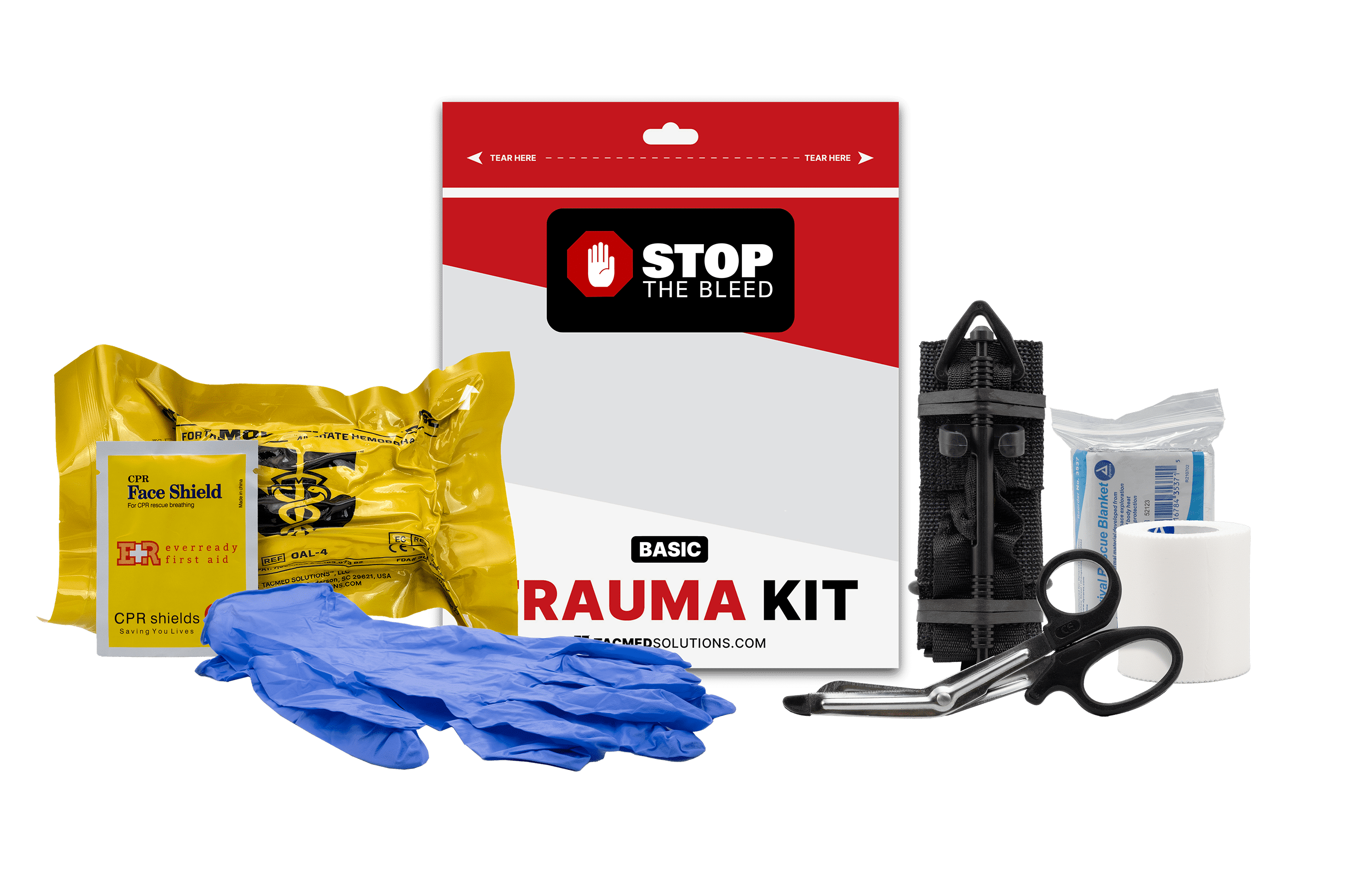 Stop The Bleed Basic Bleeding Control, Easy-to-Use Hemorrhage Control ...