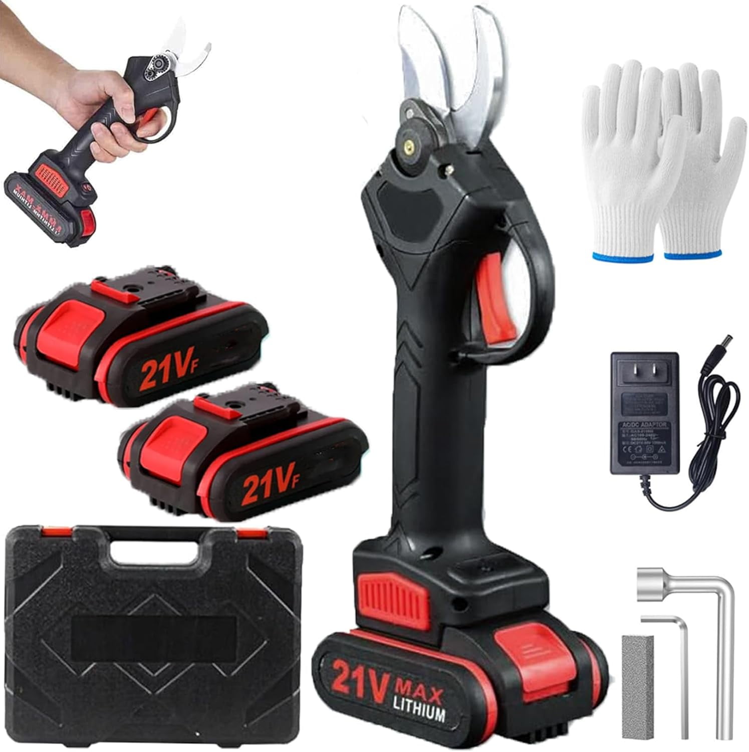 Cordless Pruning Shears Tacsaw Power Shears, 2025 Upgraded Electric ...