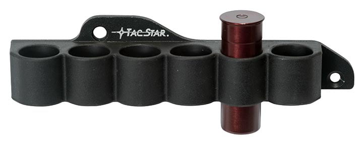 TACSTAR SLIMLINE SIDESADDLE SHOTSHELL CARRIER 6 SHOT 12 GAUGE MOSSBERG ...