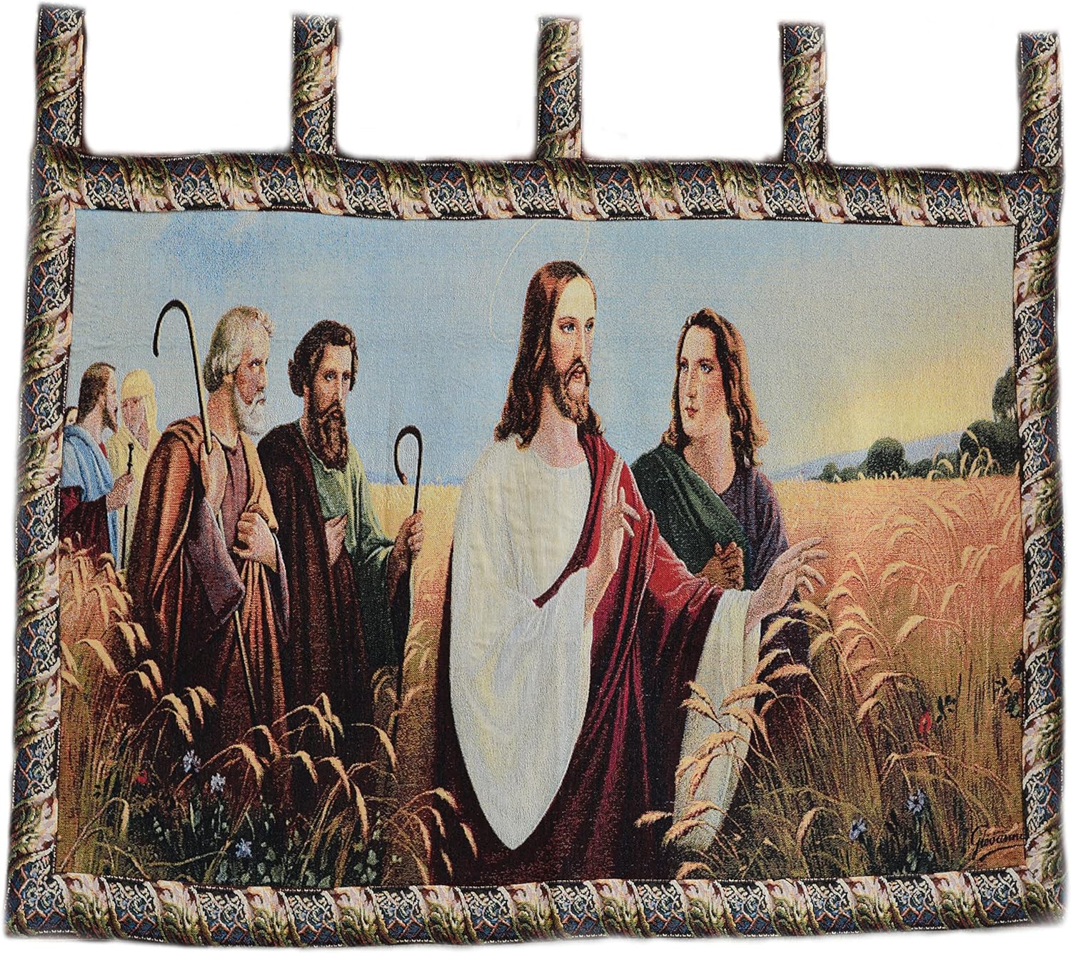 Tache Jesus and His Apostles Religious Christian Wall Hanging Jesus and ...