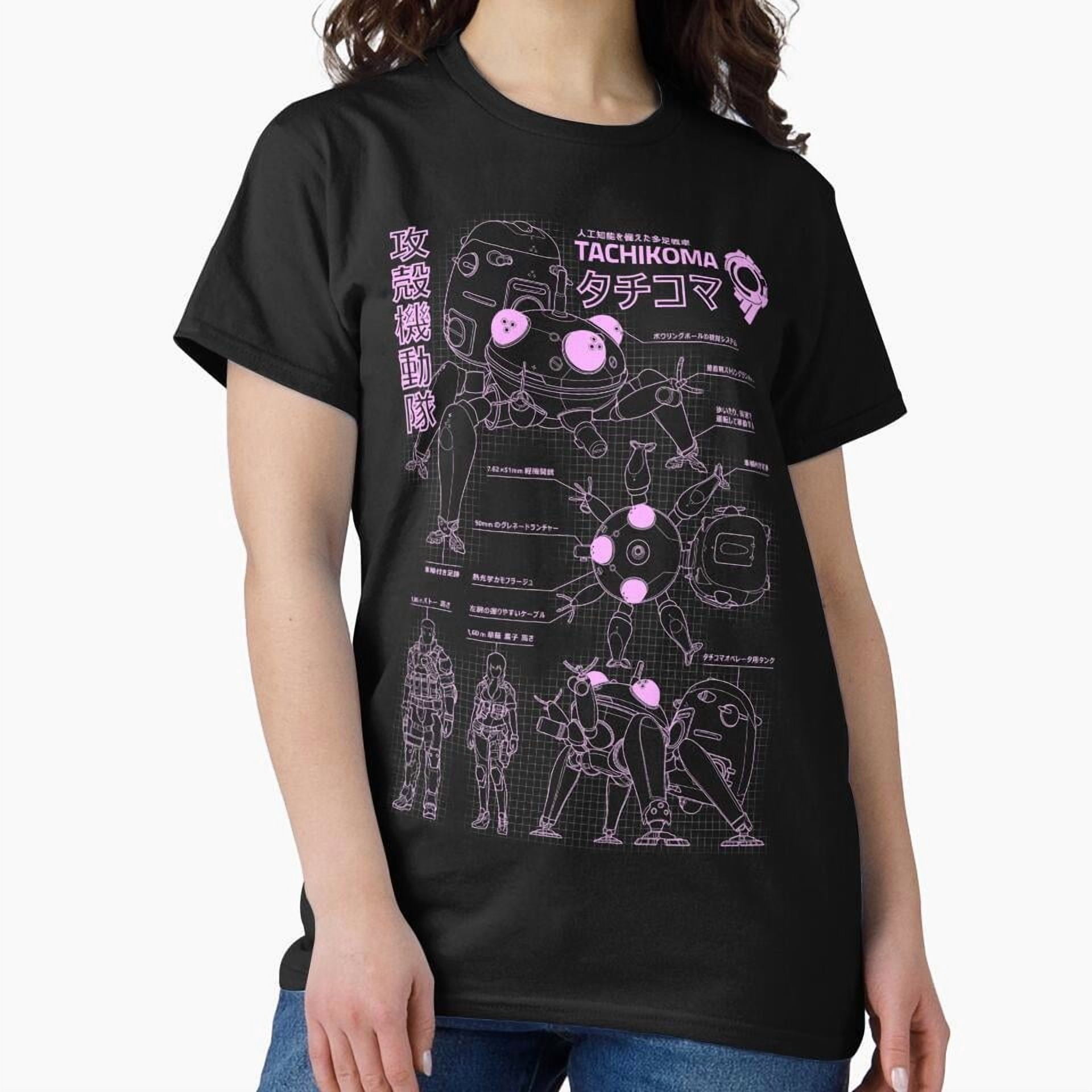Tachikoma Blueprint Ghost in the Shell Anime H38446 T-Shirt, for Men ...