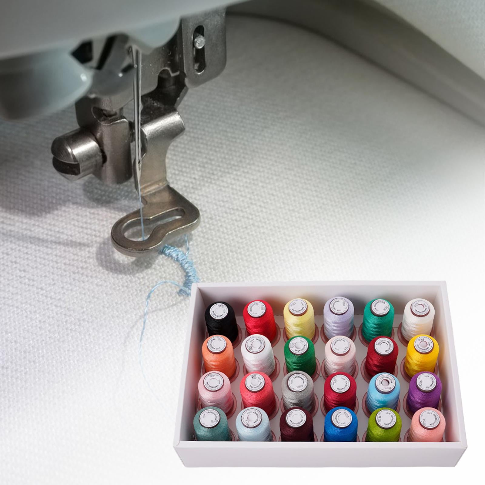 Tachiuwa 24 Colors Embroidery Thread Set Hand Embroidery Thread 550Y ...