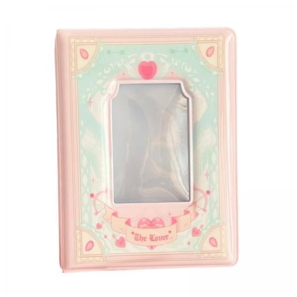 Tachiuwa 2x3 inch Photo Card Holder Mini Picture Album Cute for Train ...