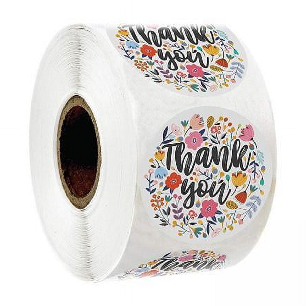 Tachiuwa 2x500 Pieces Thank You Stickers Scrapbook Decals for Baking ...