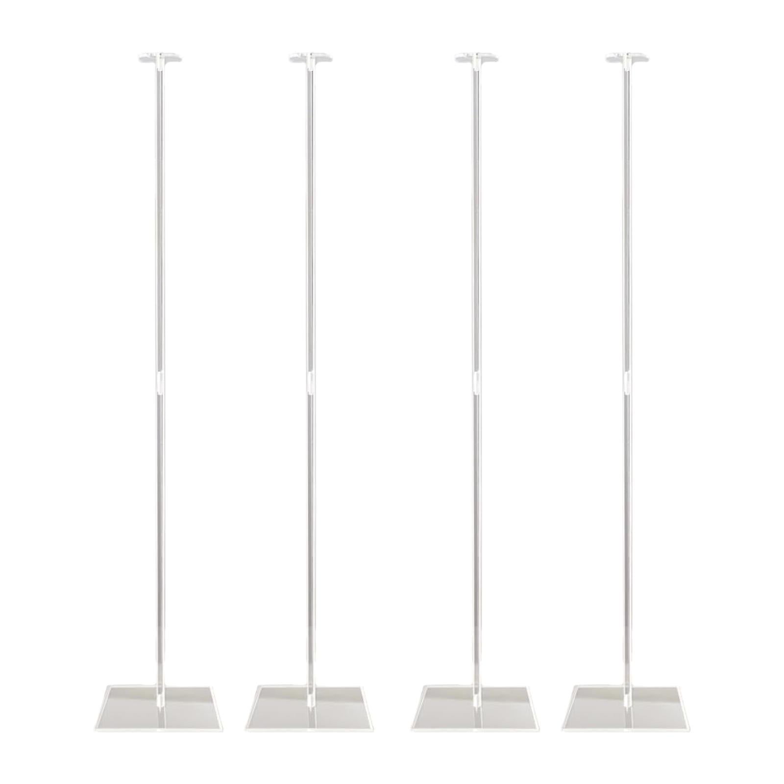 Tachiuwa 4Pcs Balloon Stand Kit Balloons Holder Display Stand Table ...