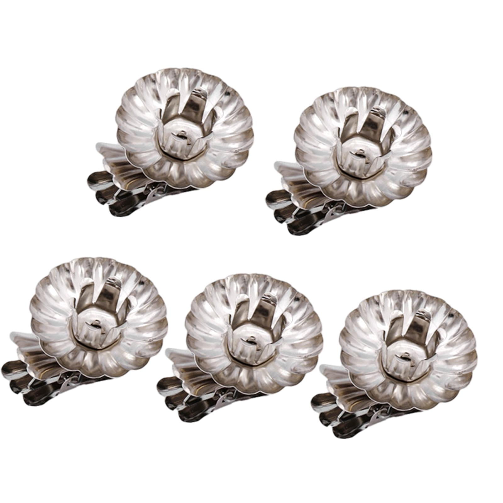 Tachiuwa 5 Pieces Candle Clips Candlestick Holder Clamps Bar Churches ...