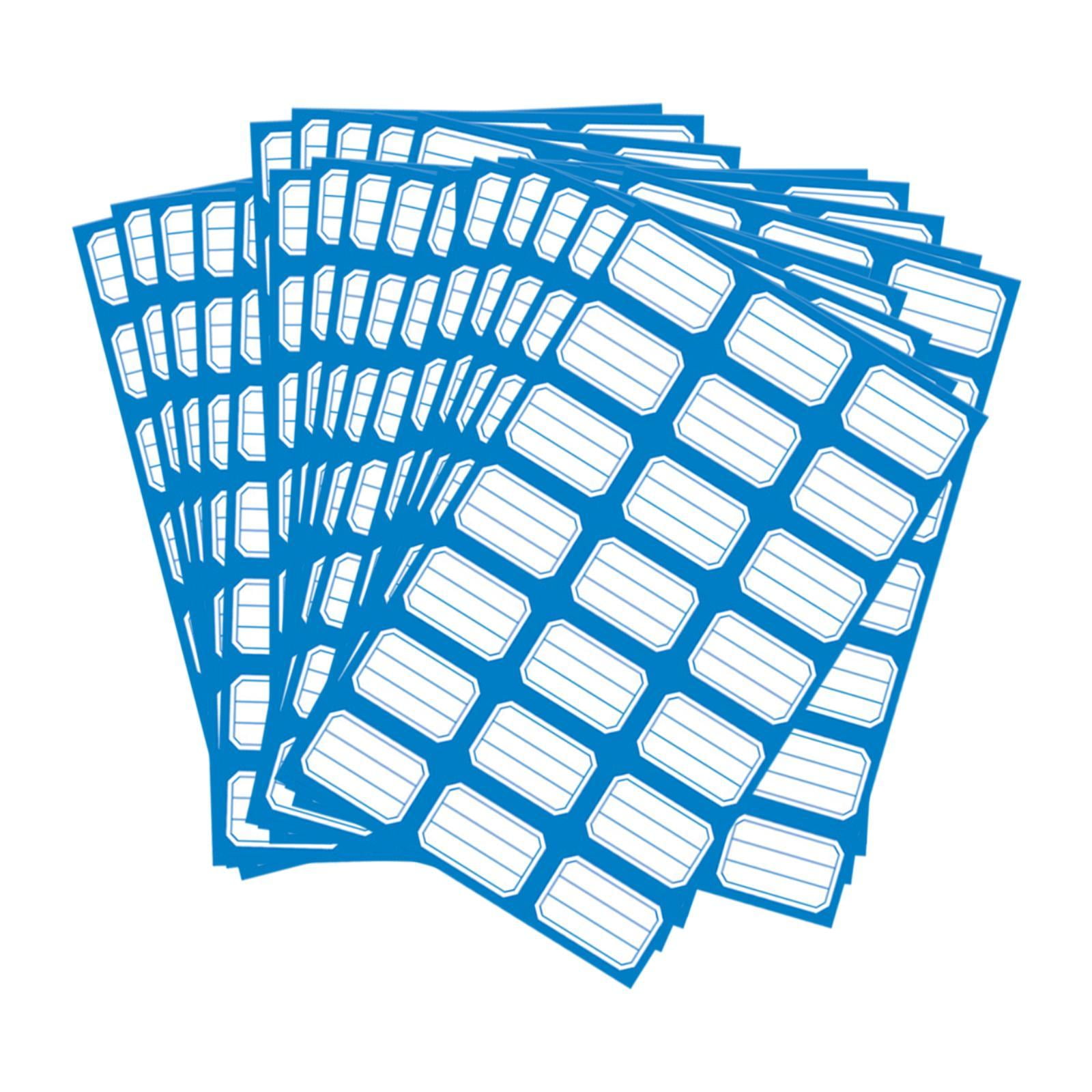 Tachiuwa 50 Pieces Blank Sticker Blank Handwriting Multi-use Writable ...