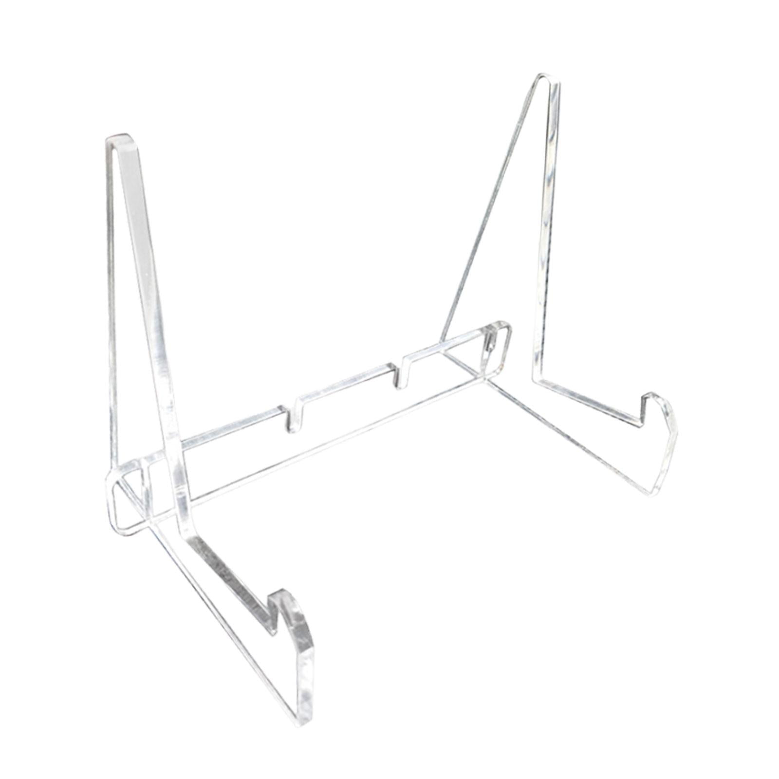 Tachiuwa Acrylic Book Stand for Reading Tablet Holder Storage Rack ...