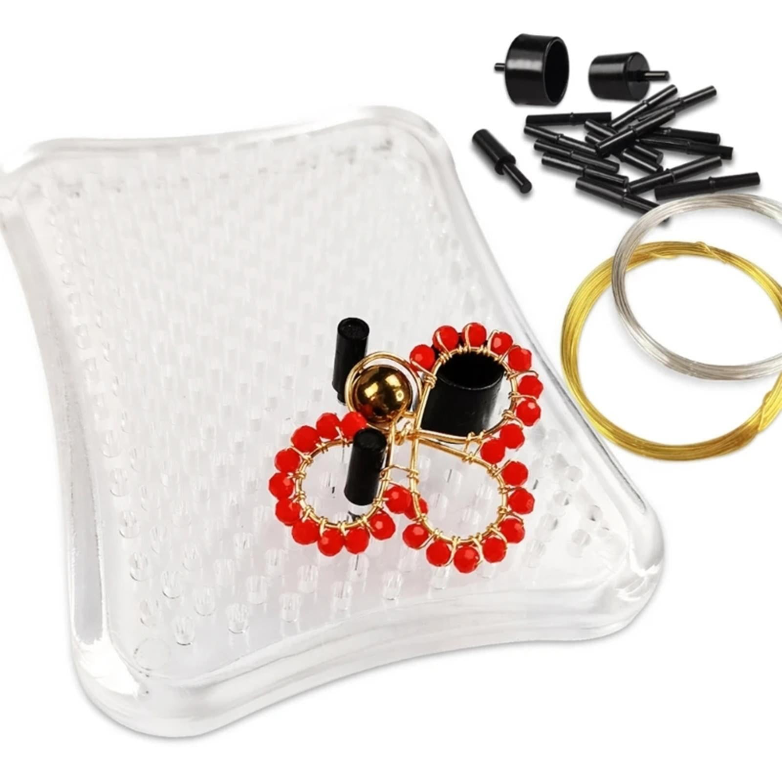 Tachiuwa Acrylic Winding Jig Wire Jig Components 19 Pegs Wire Loo Tool ...