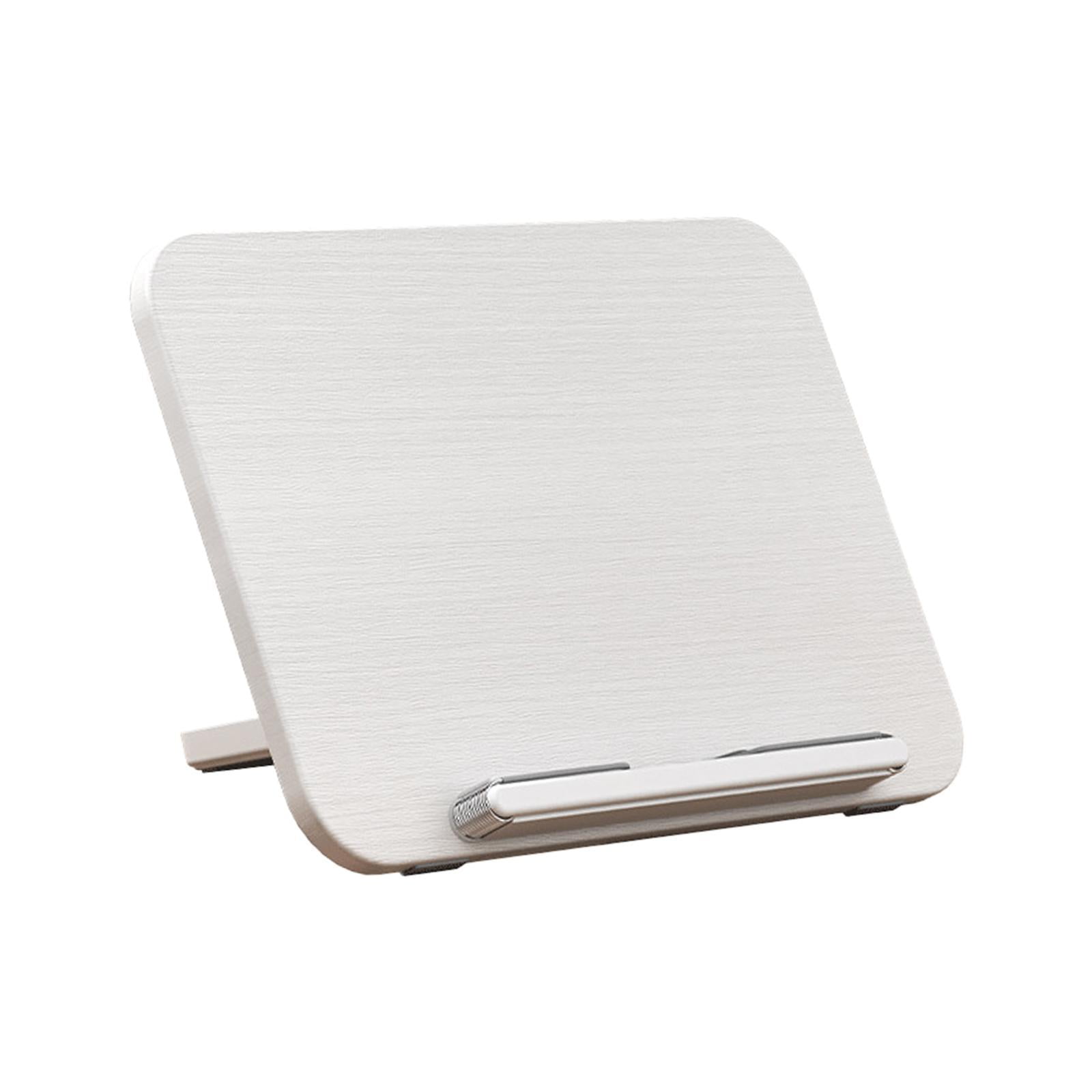 Tachiuwa Adjustable Book Stand Foldable Reading Rack with Elastic Page ...