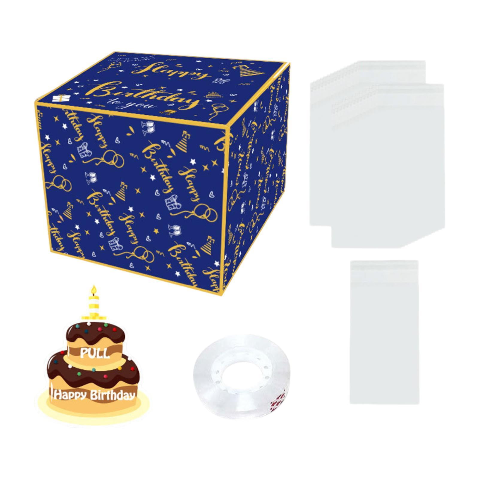 Tachiuwa Birthday Money Drawer Money Holder for Gift with Pull Out Card ...
