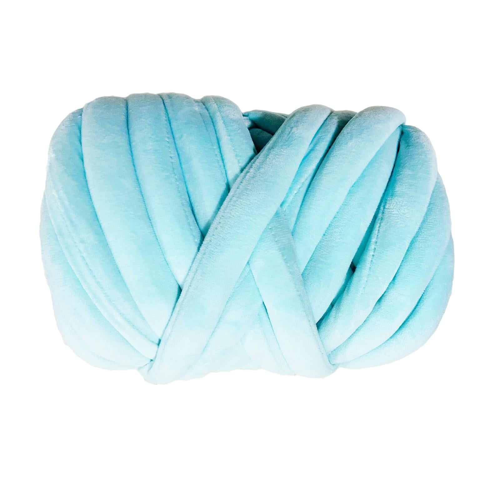Tachiuwa Bulky Yarn Chunky Yarn Crocheting Weight Yarn Tube Giant Yarn ...