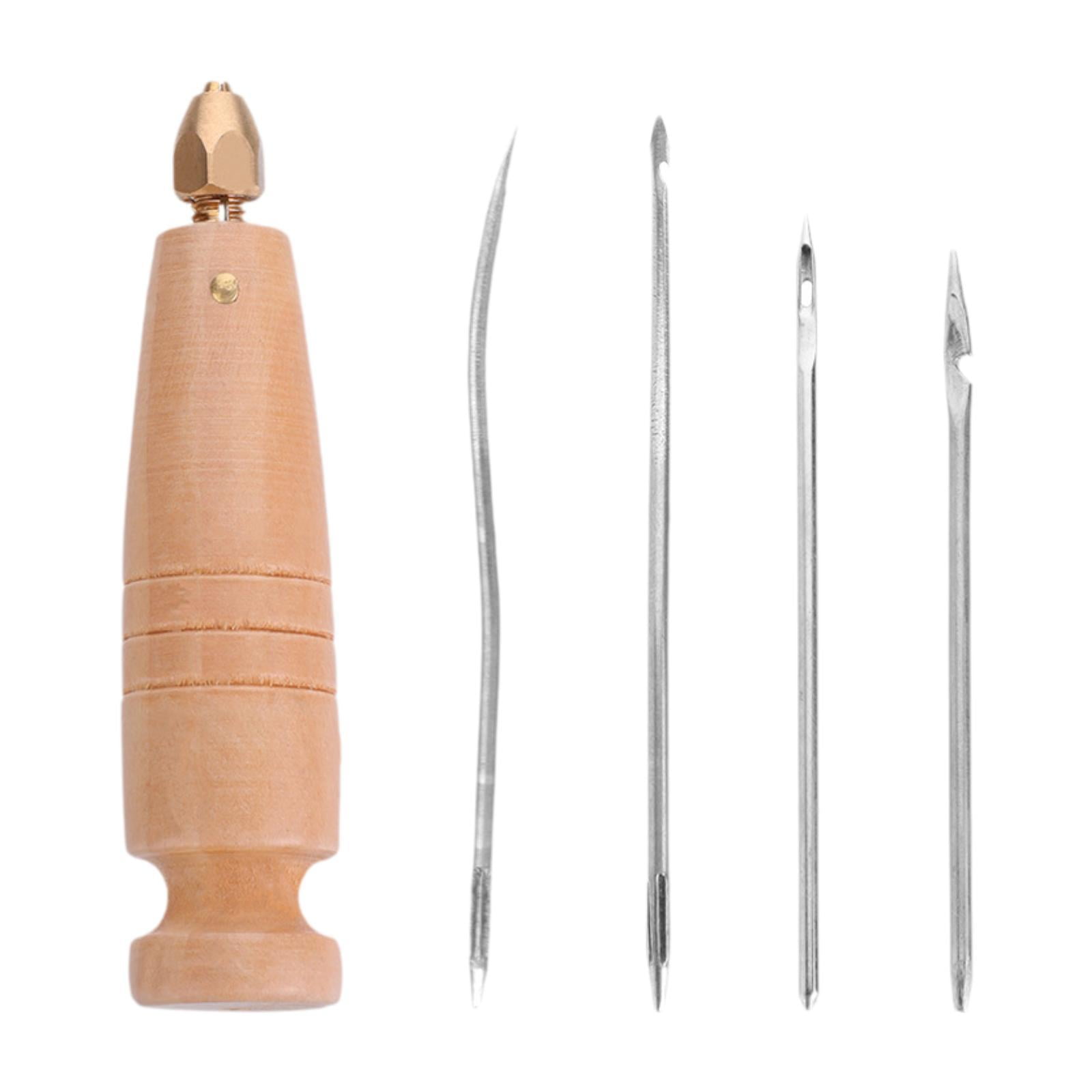 Tachiuwa Canvas Leather Sewing Awl Hand Stitcher for Threading Lines ...