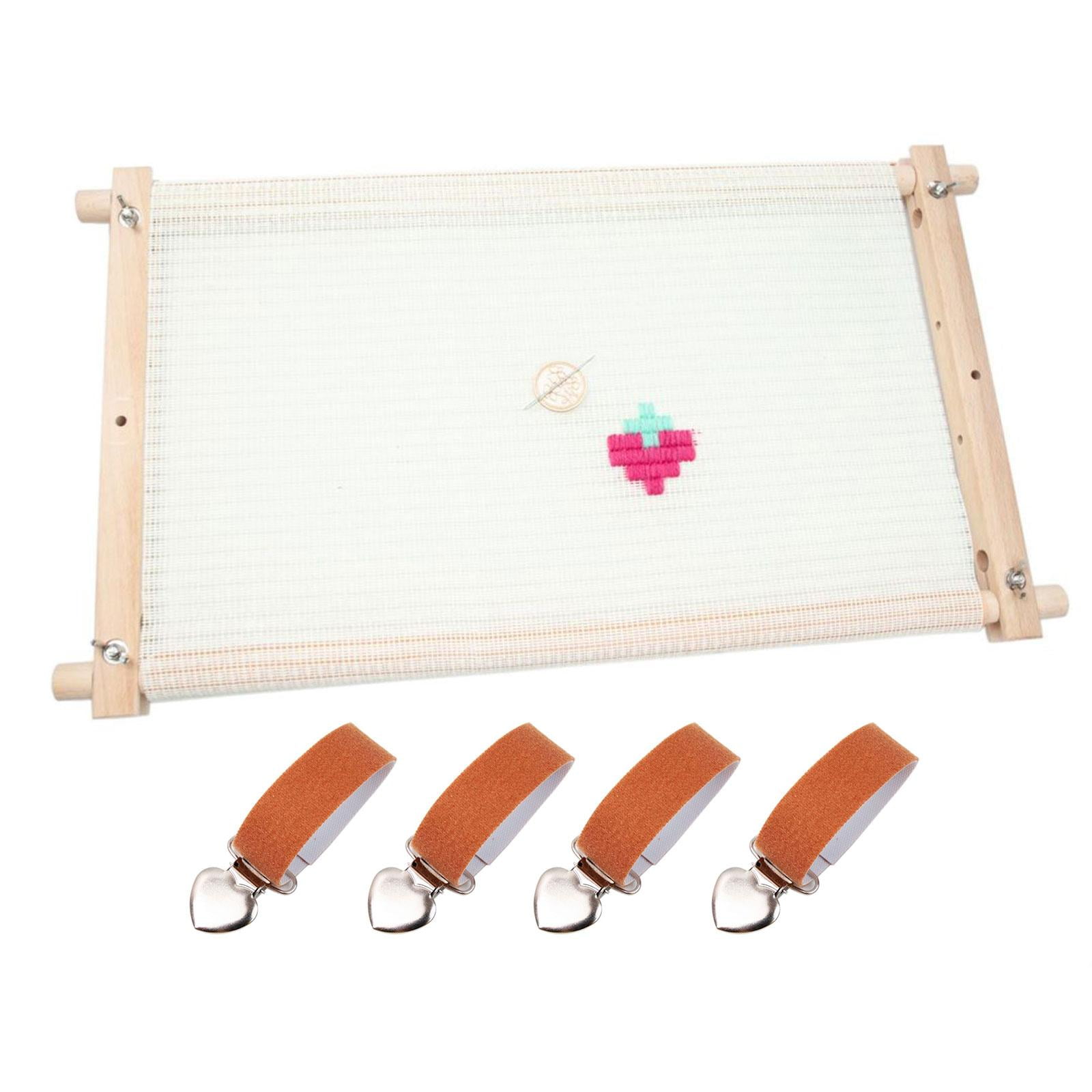 Tachiuwa Cross Stitch Frame Embroidery Frame Detachable Stitching Frame ...