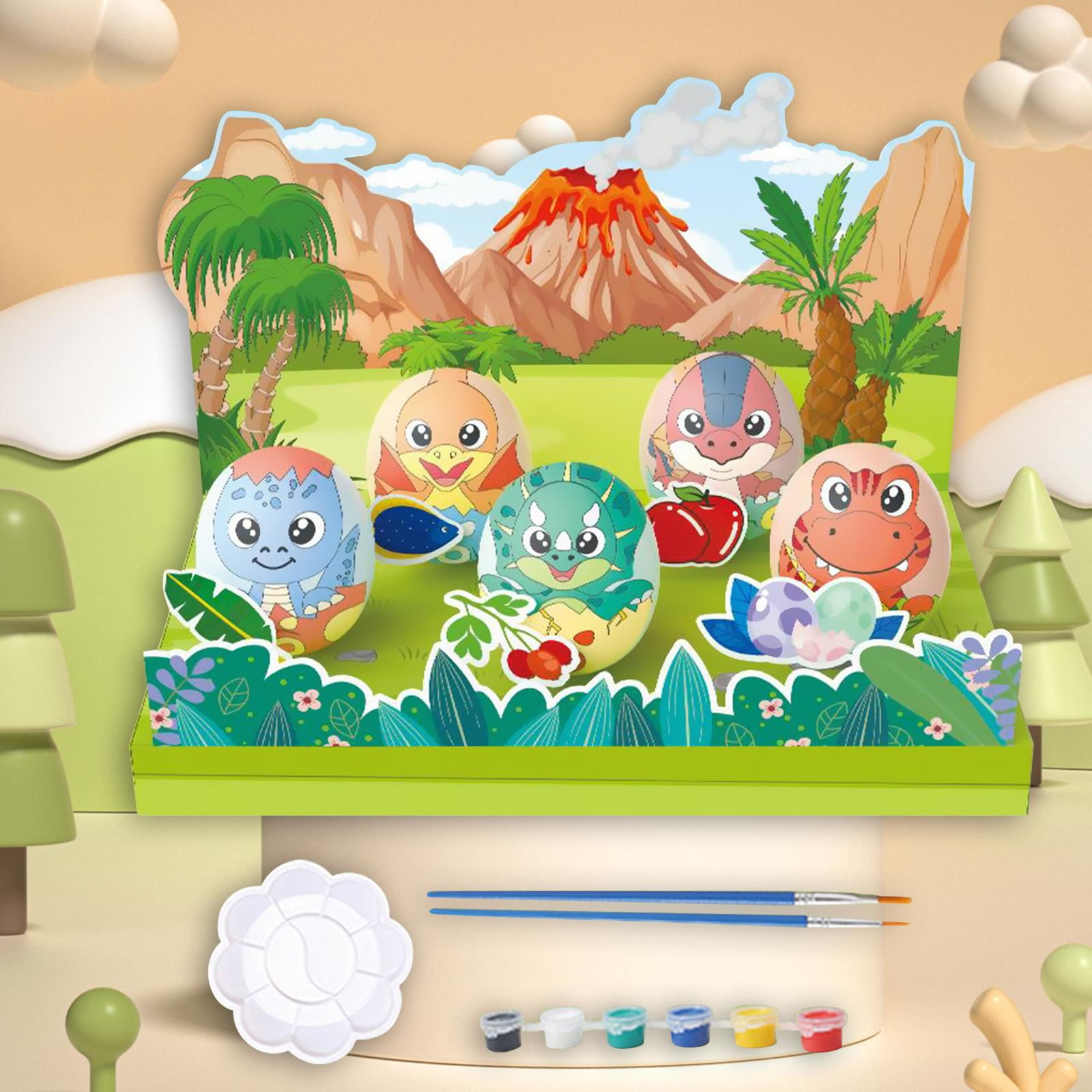 Tachiuwa Easter Egg Painting Kits DIY Easter Art and Crafts, Creative ...