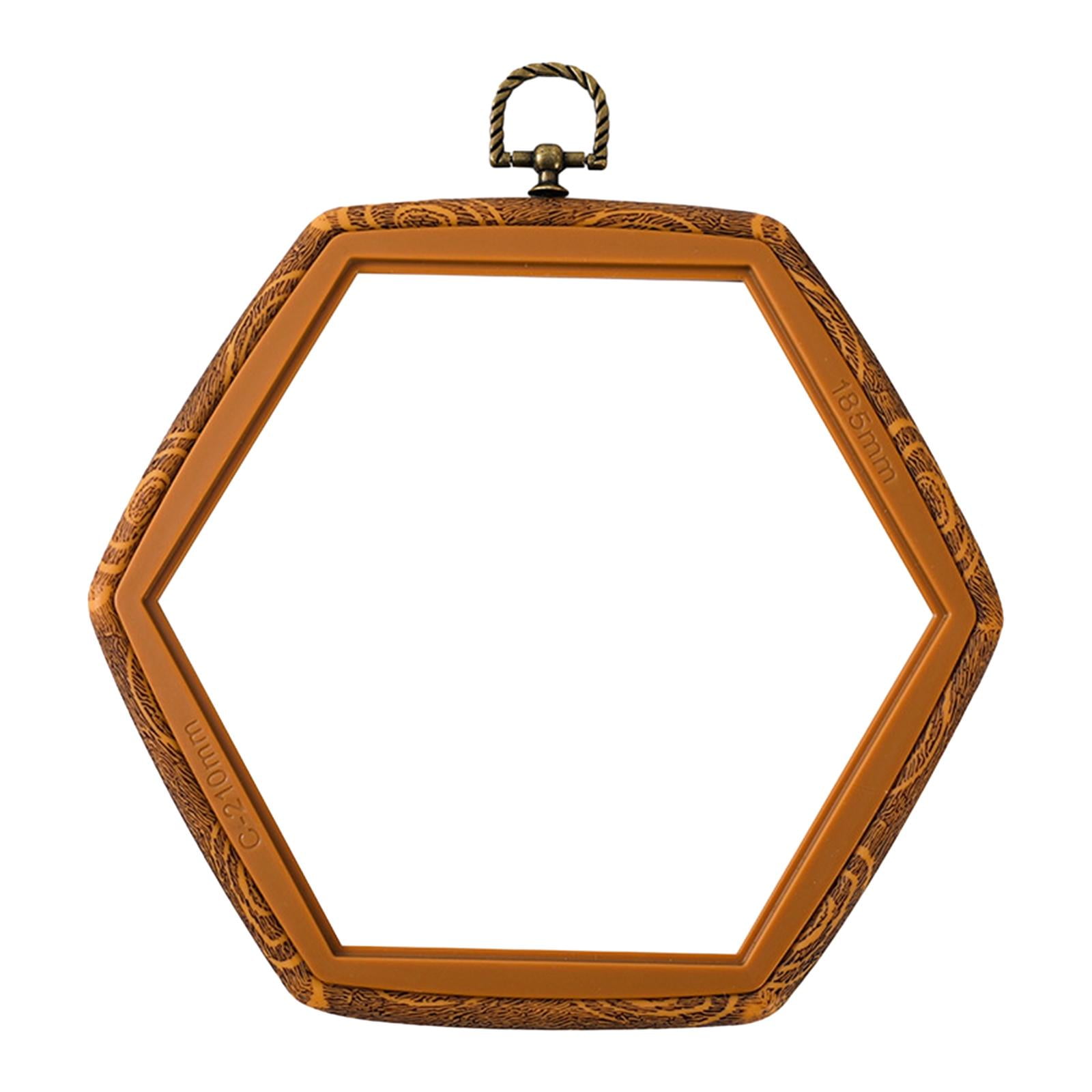 Tachiuwa Embroidery Cross Hoop Embroidered Stretch Tool Hexagon ...