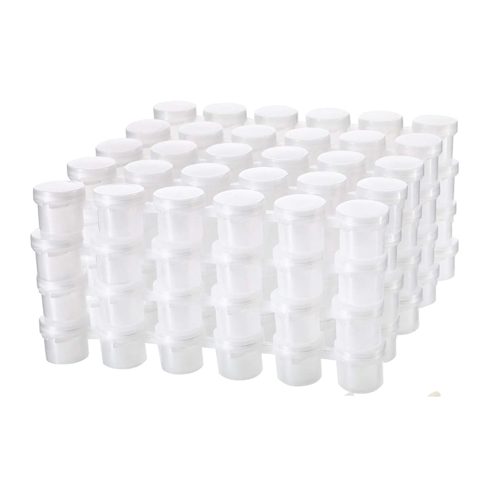 Tachiuwa Empty Paint Pots Strips Acrylic Paint Containers Arts DIY ...
