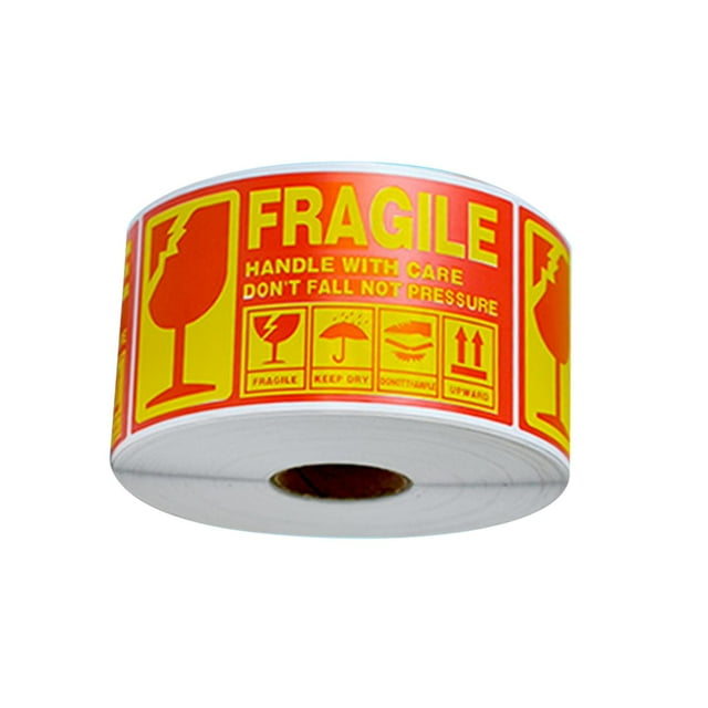 Tachiuwa Fragile Stickers Fragile Labels Packing Labels Handle with ...
