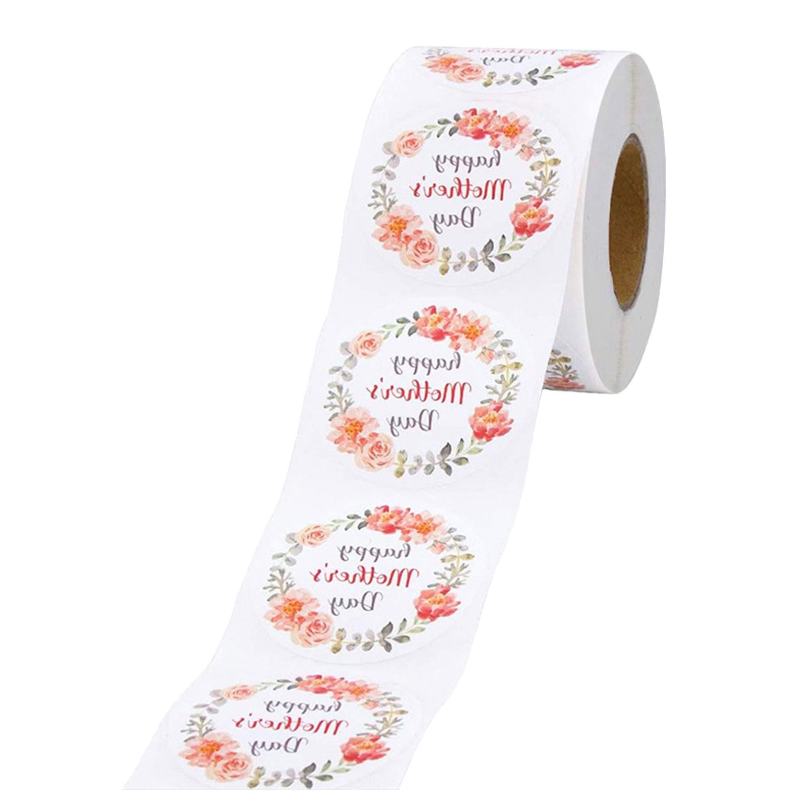 Tachiuwa Happy Mother's Day Sticker Envelope Seal Stickers Gift Wrap ...