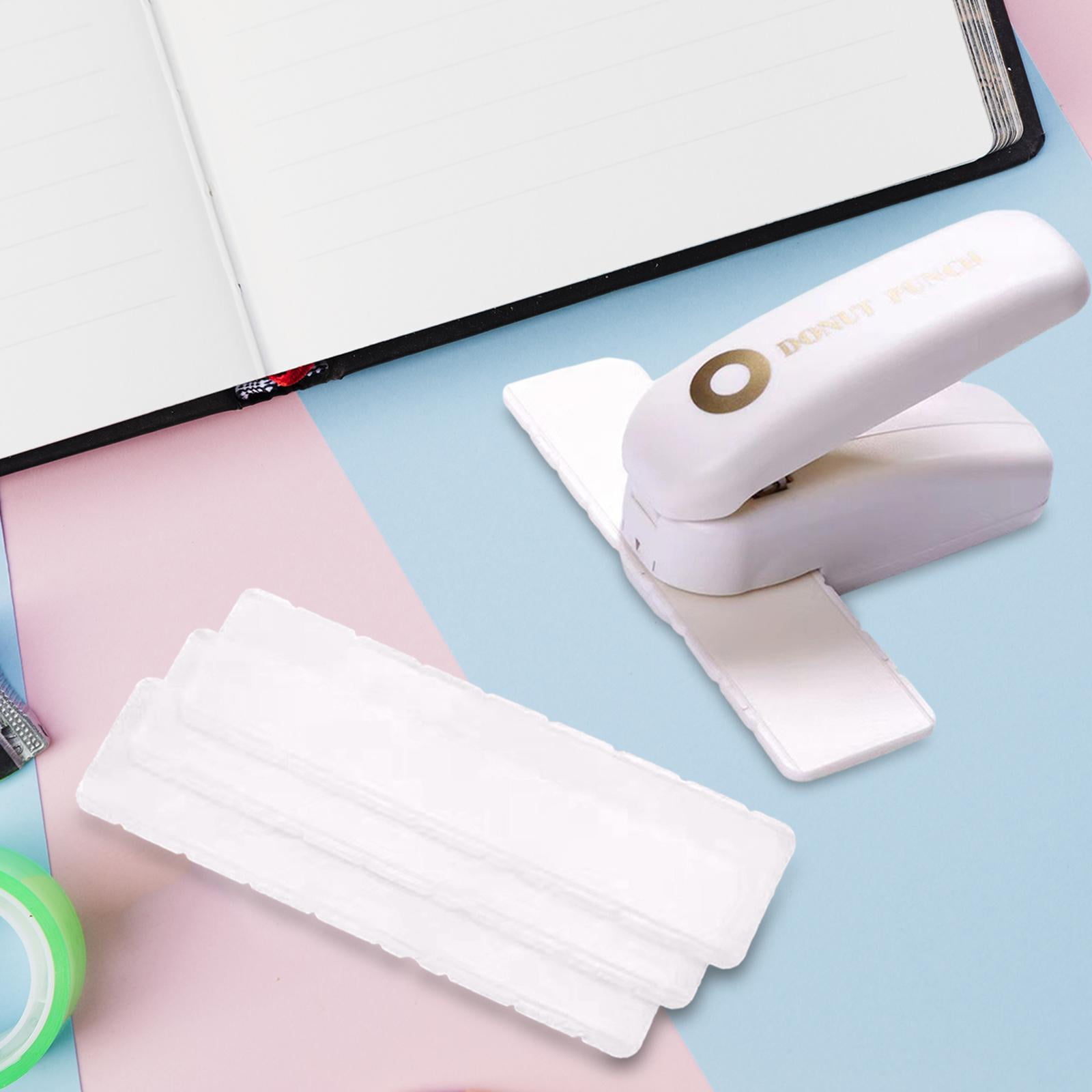 Tachiuwa Hole Puncher Loose Leaf Paper Hole Reinforcement Punch Round ...