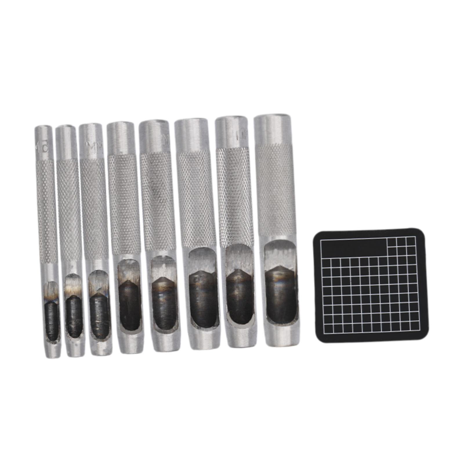 Tachiuwa Leather Hole Punch Cutter Punching Tool Heavy Duty Kit Round ...