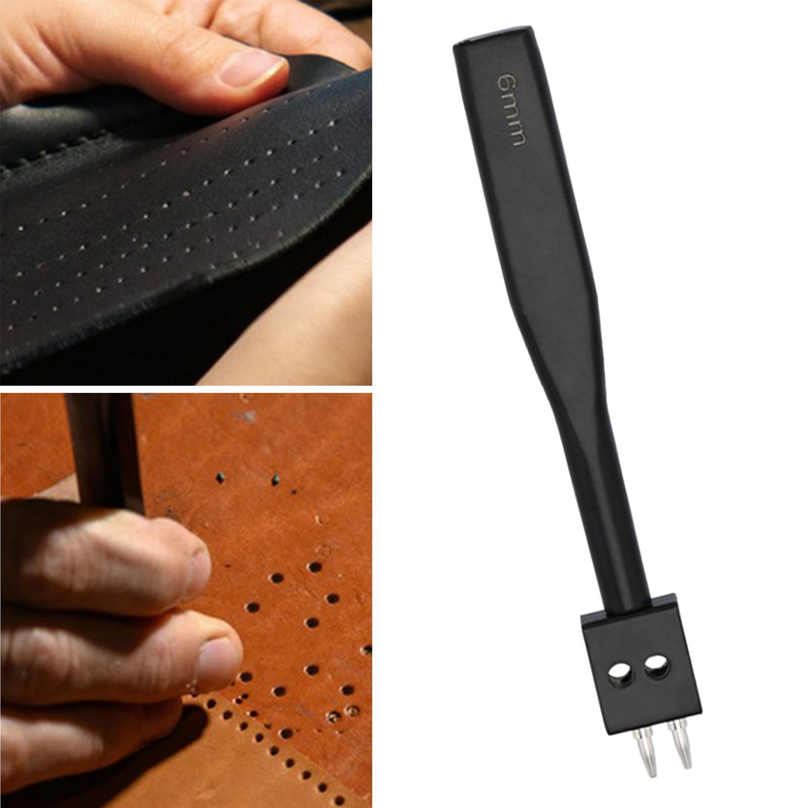 Tachiuwa Leather Prong Punch Hand Tool Round Hole Puncher Auxiliary ...