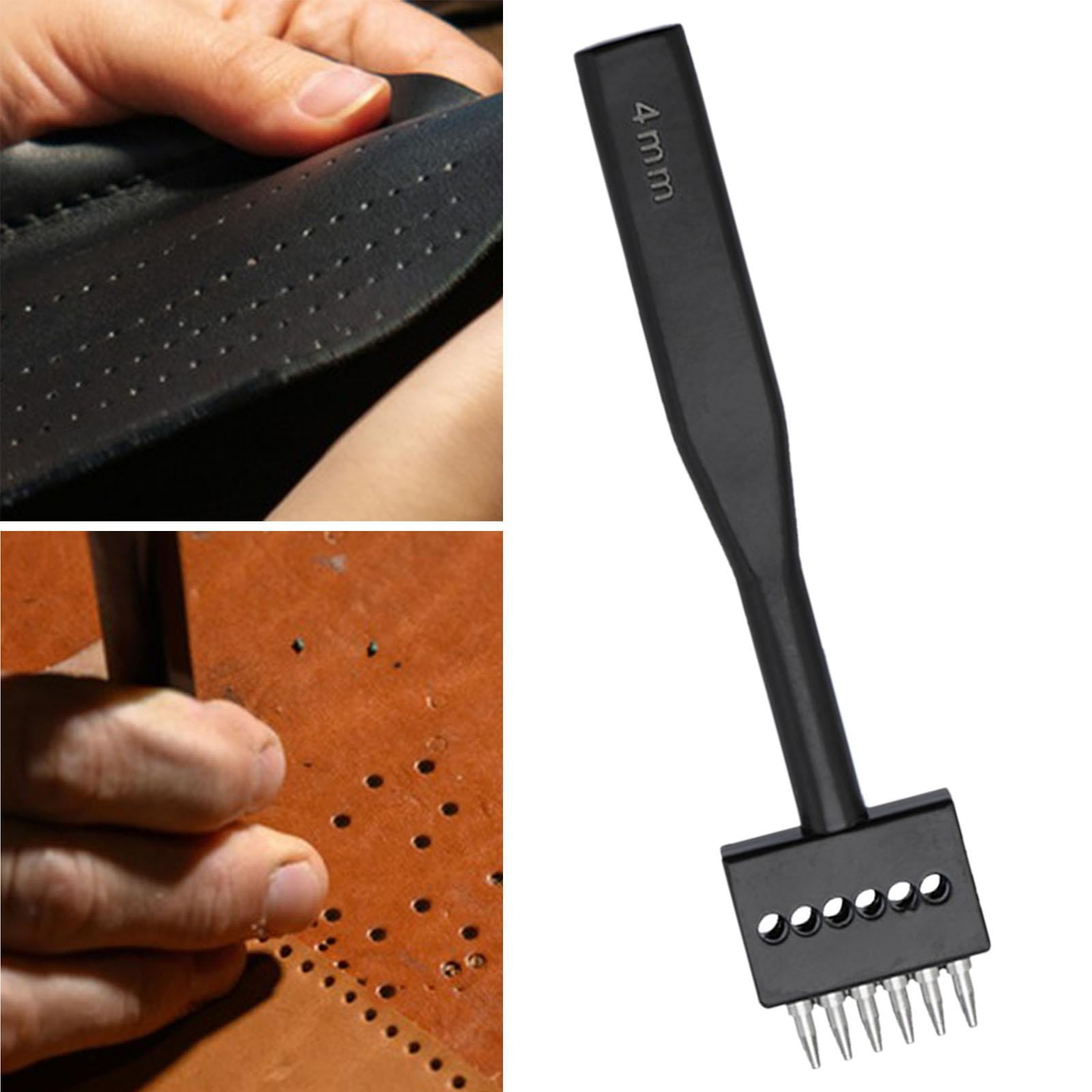Tachiuwa Leather Prong Punch Hand Tool Round Hole Puncher Auxiliary ...