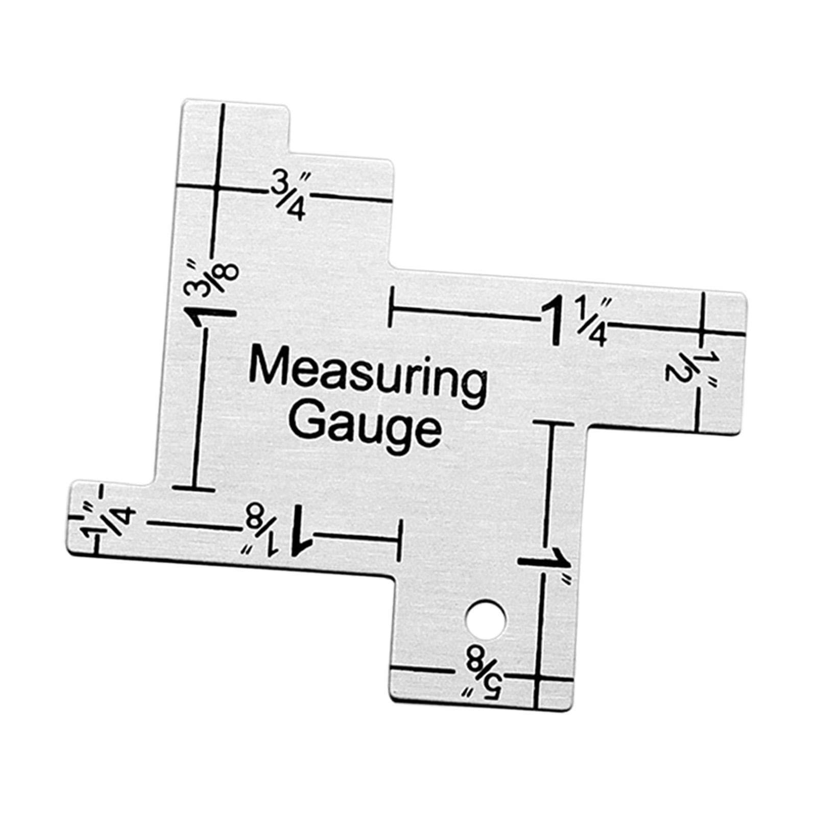 Tachiuwa Measuring Gauge Mini Sewing Patchwork Ruler for Sewing ...