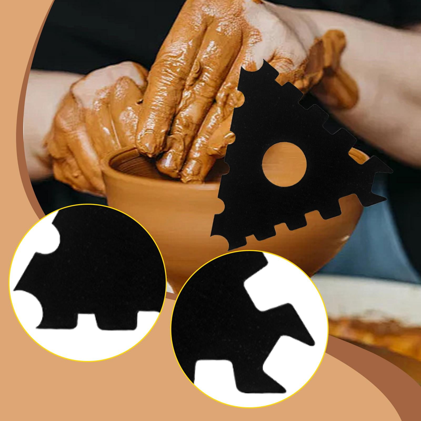 Tachiuwa Pottery Rib Pottery Trimming Tool ,Versatile, Effective ...