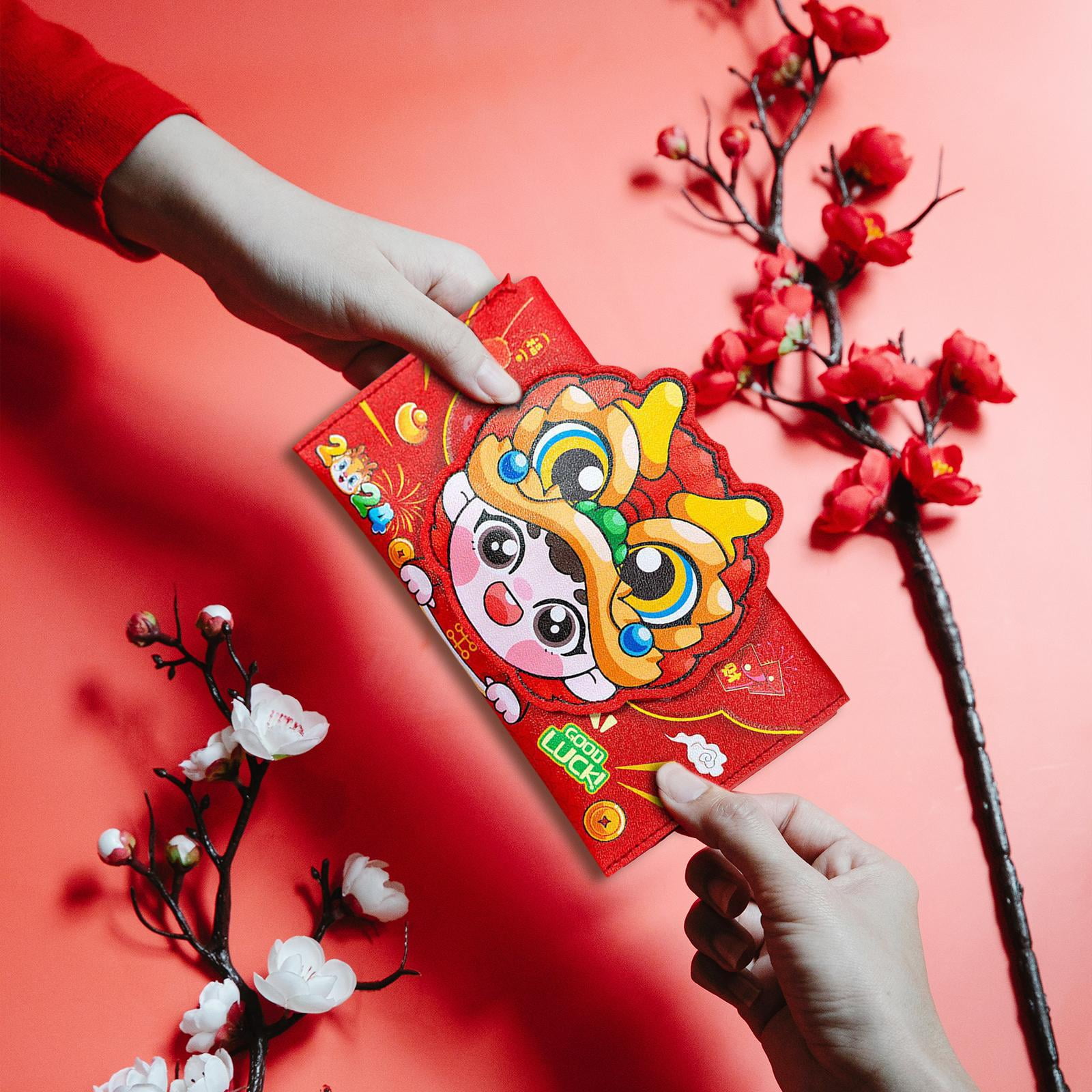 Tachiuwa Red Packets New Year Red Envelopes Present Hongbao 2024 Dragon ...