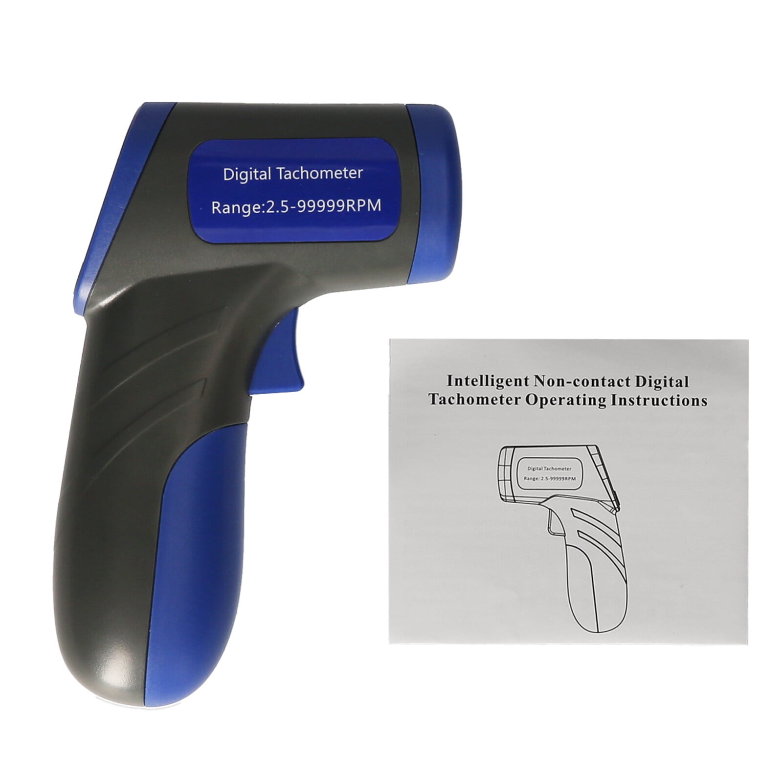 Tachometer,(2.5-99999rpm With Lcd Handheld Rpm Meter Display Motor ...