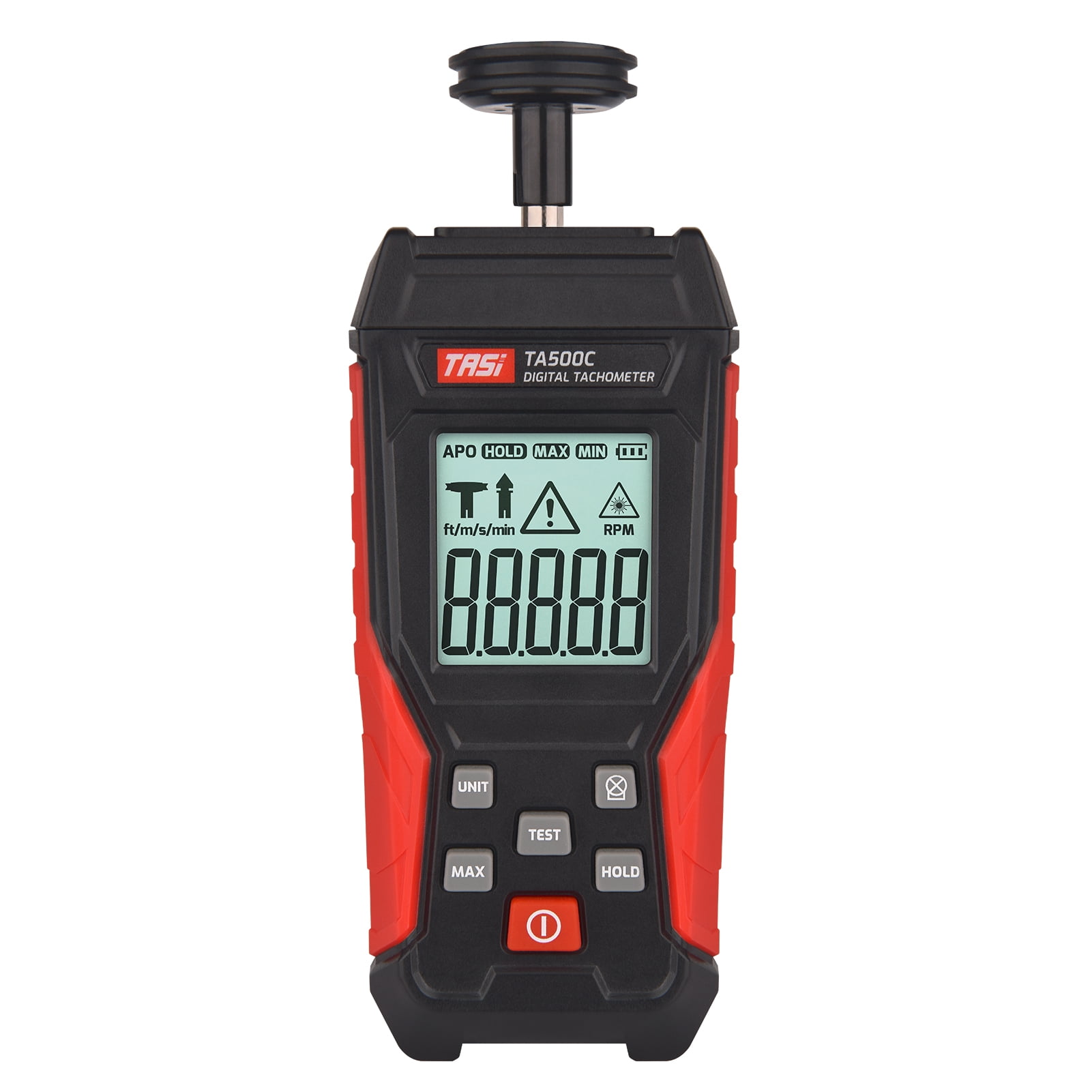 Tachometer Contact & Non-contact Digital Tachometer Laser Photo ...