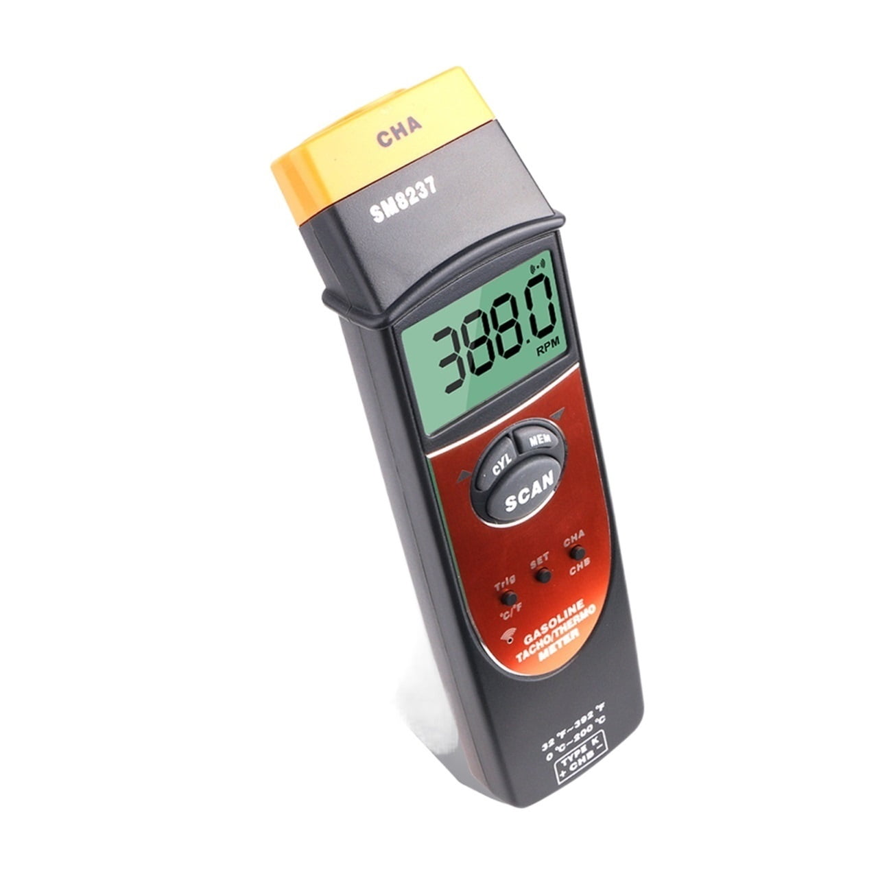 Tachometer Digital LCD Engine Speed Analyzer USB Interface Recording ...