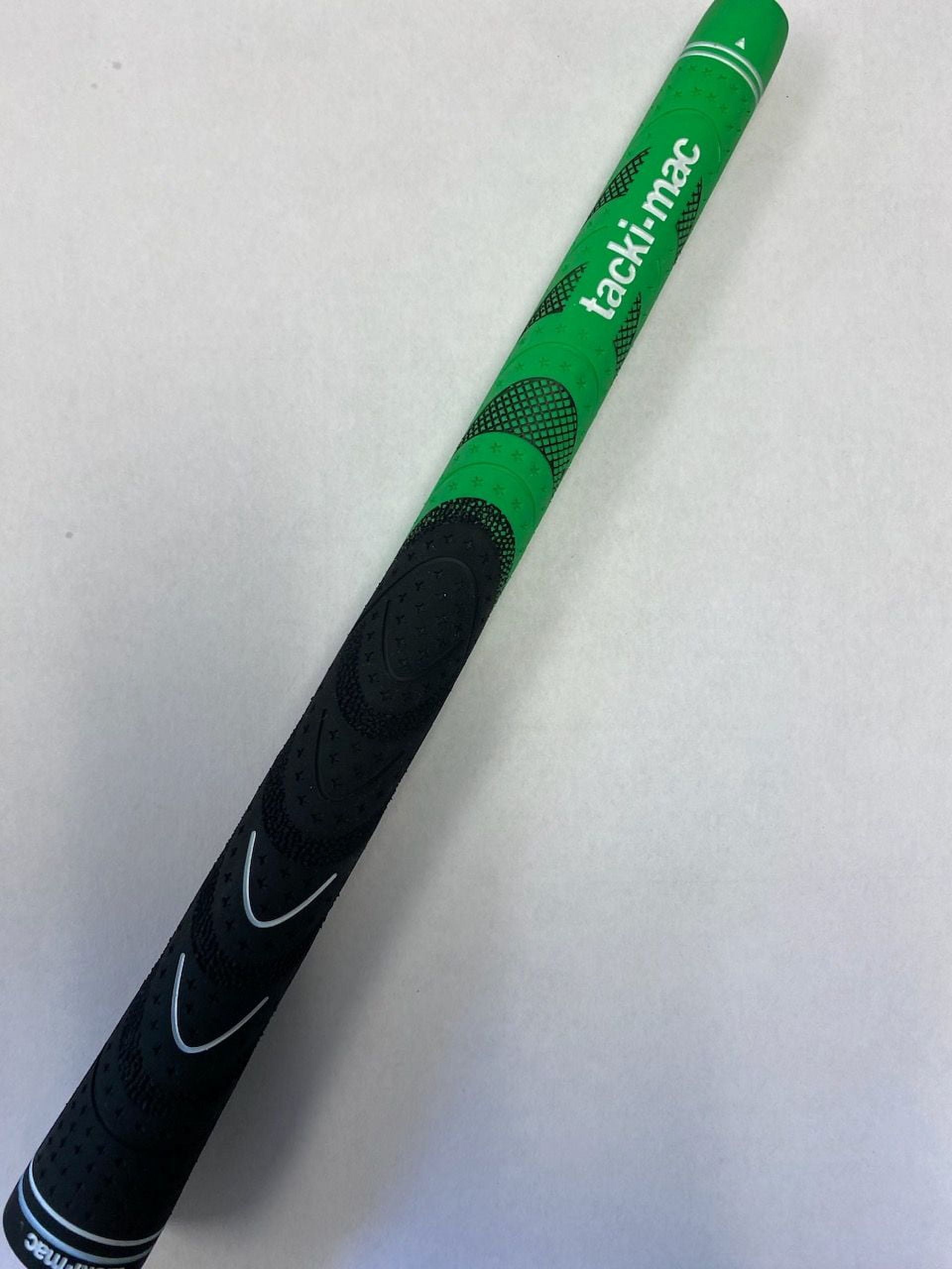 Tacki-Mac Dual Molded II Grip (Bright Green/Black, Standard) Golf NEW ...