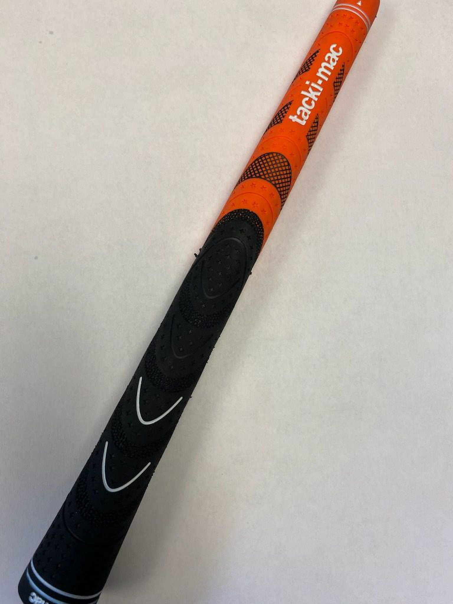 Tacki-Mac Dual Molded II Grip (Bright Orange/Black, Jumbo) Golf NEW ...